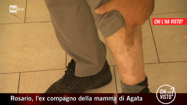 Agata Scuto news: macchia di sangue su tubo metallo in uso a Rosario